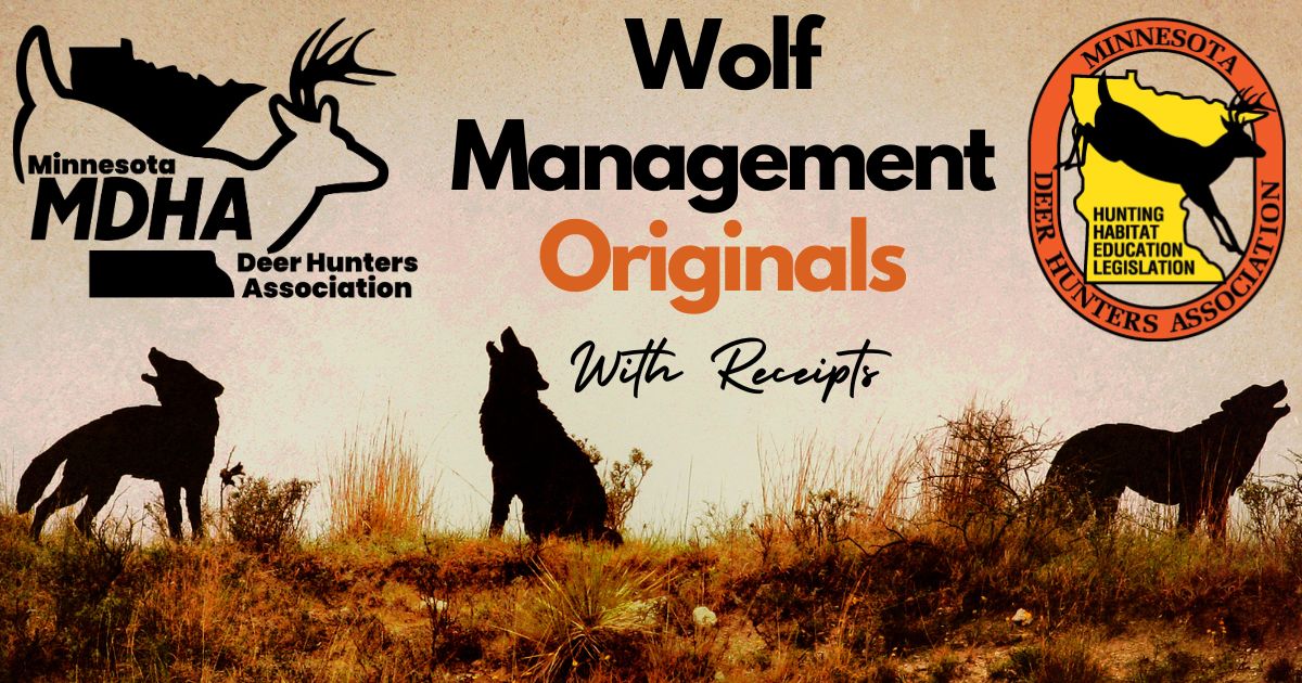Old News, MDHA and Wolf Management